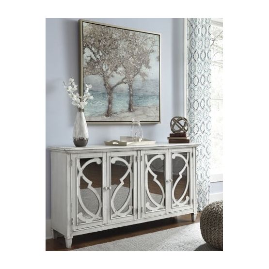 Mirimyn Gray Accent Cabinet