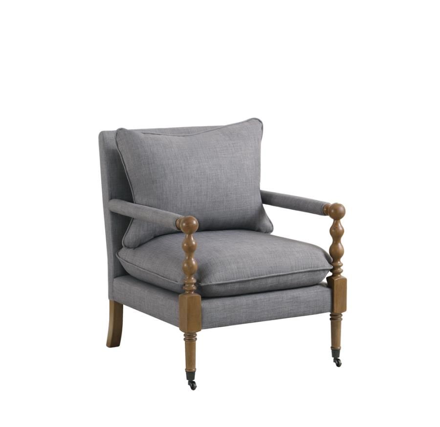 Princeton Grey Accent Chair