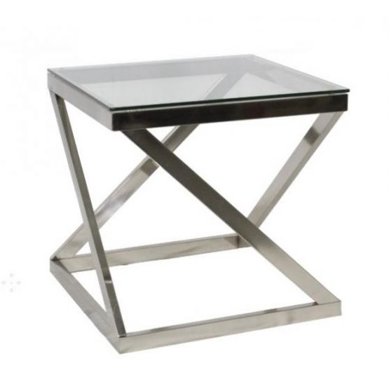 Modern Glass Side Table